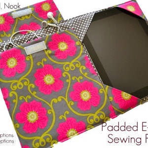 IPad Cover Pattern, Easy Sewing Pattern PDF, Ipad, iPad Mini, Kindle ...