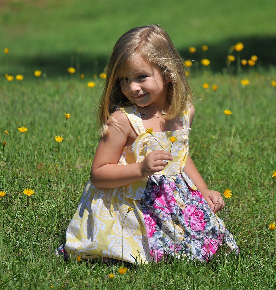 Girls Dress Pattern Knot Dress Pattern PDF Sewing Patterns - Etsy