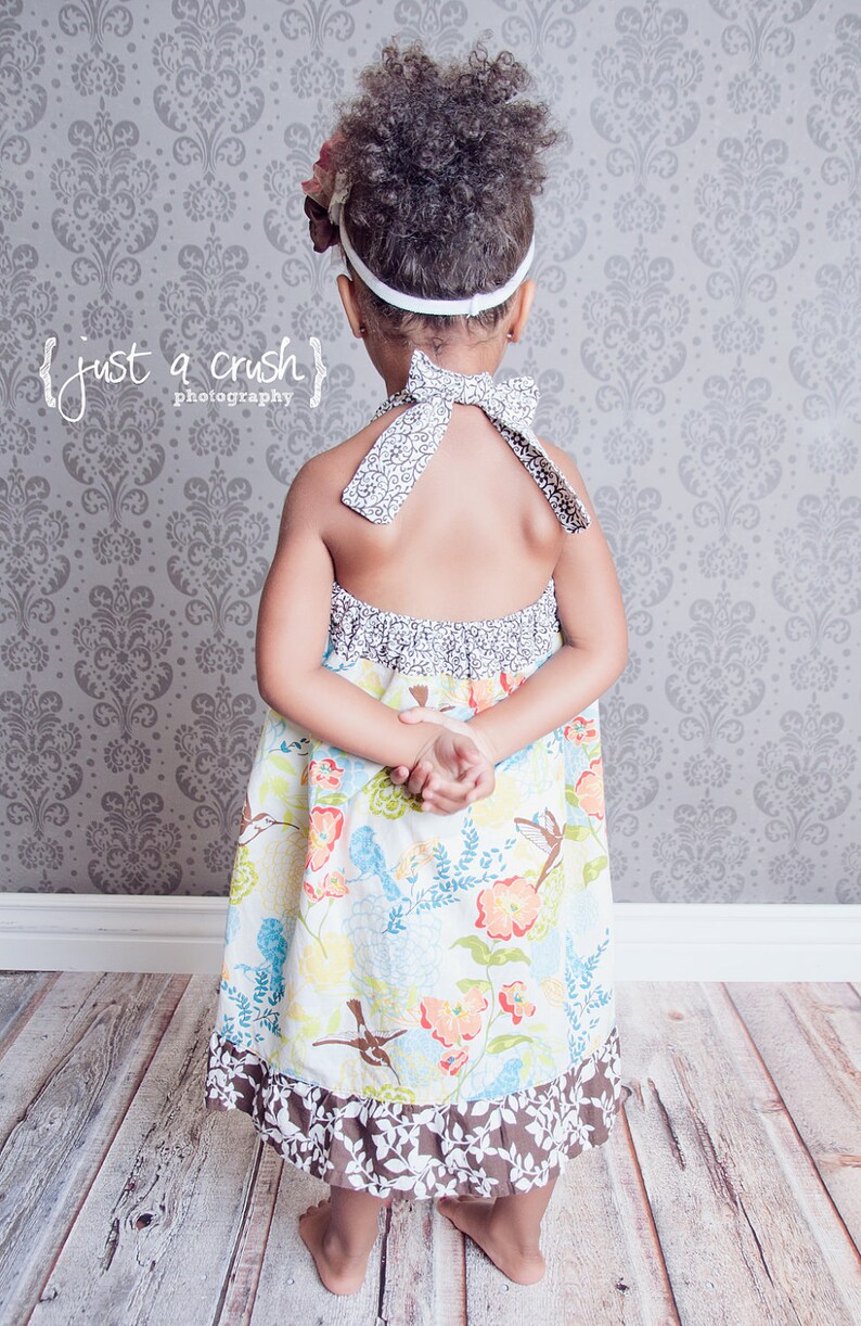 Girls Dress Pattern, Apron Dress Pattern, Sewing Patterns, Easy PDF ...