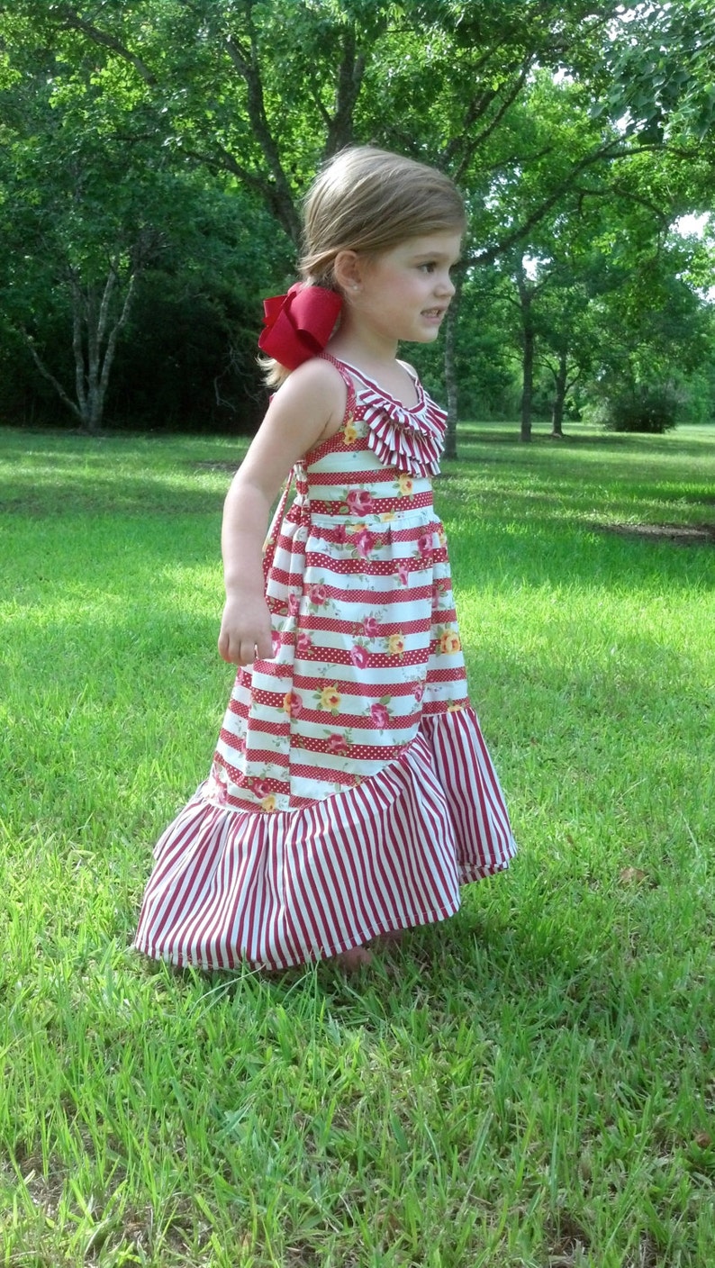 Girls Dress Pattern PDF Sewing Patterns Girls Sewing | Etsy Canada