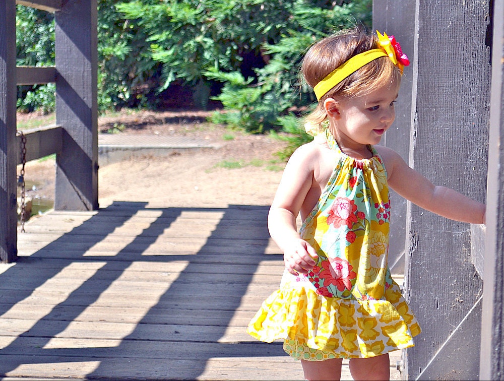Girls Romper Pattern, PDF Sewing Pattern, Pillowcase Romper Pattern ...