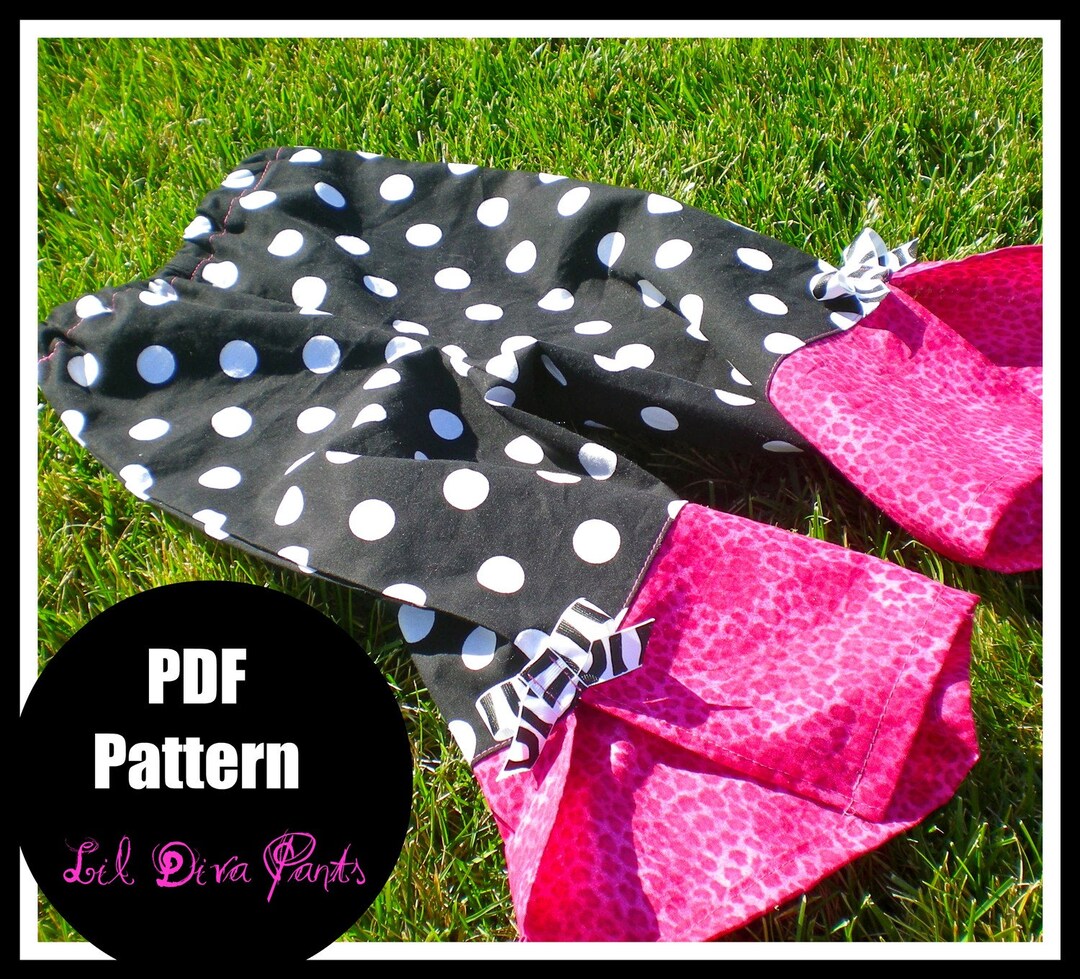 Girls Pants Pattern PDF Sewing Patterns, Easy, Baby, Instant Download ...