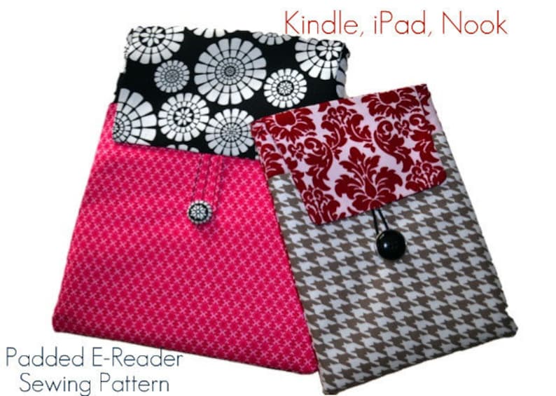 Kindle Fire Case Pattern Ereader PDF Sewing Pattern Case - Etsy