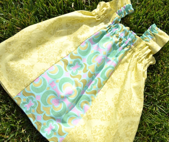 Dress Pattern PDF Sewing Pattern...the Bella Strip Work Dress - Etsy