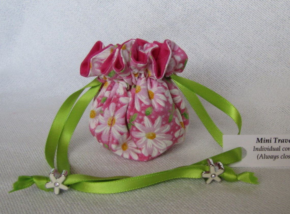 Drawstring Jewelry Pouch Mini Size Travel Jewelry Bag - Etsy