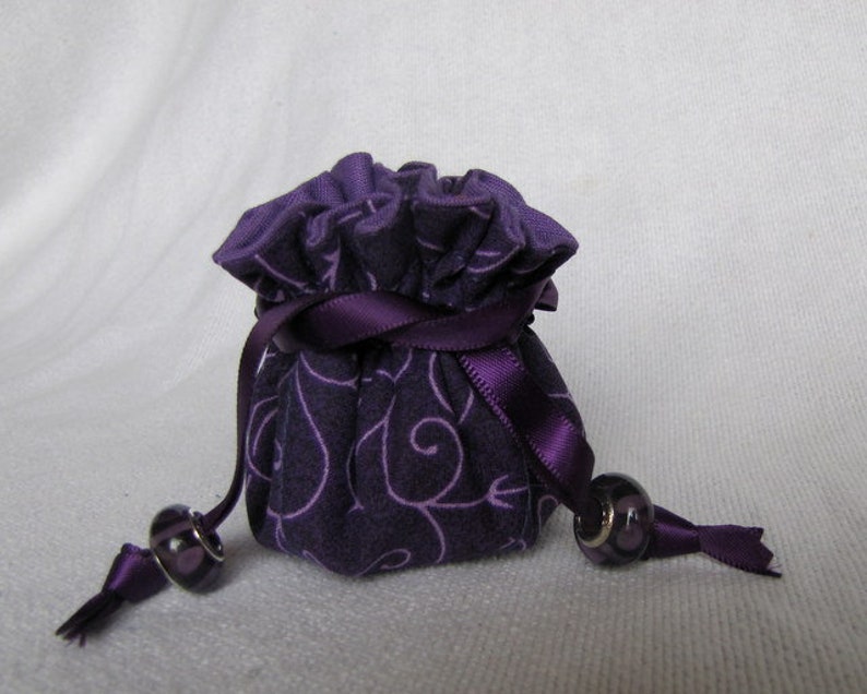 Jewelry Bag Mini Size Drawstring Jewelry Pouch Traveling | Etsy