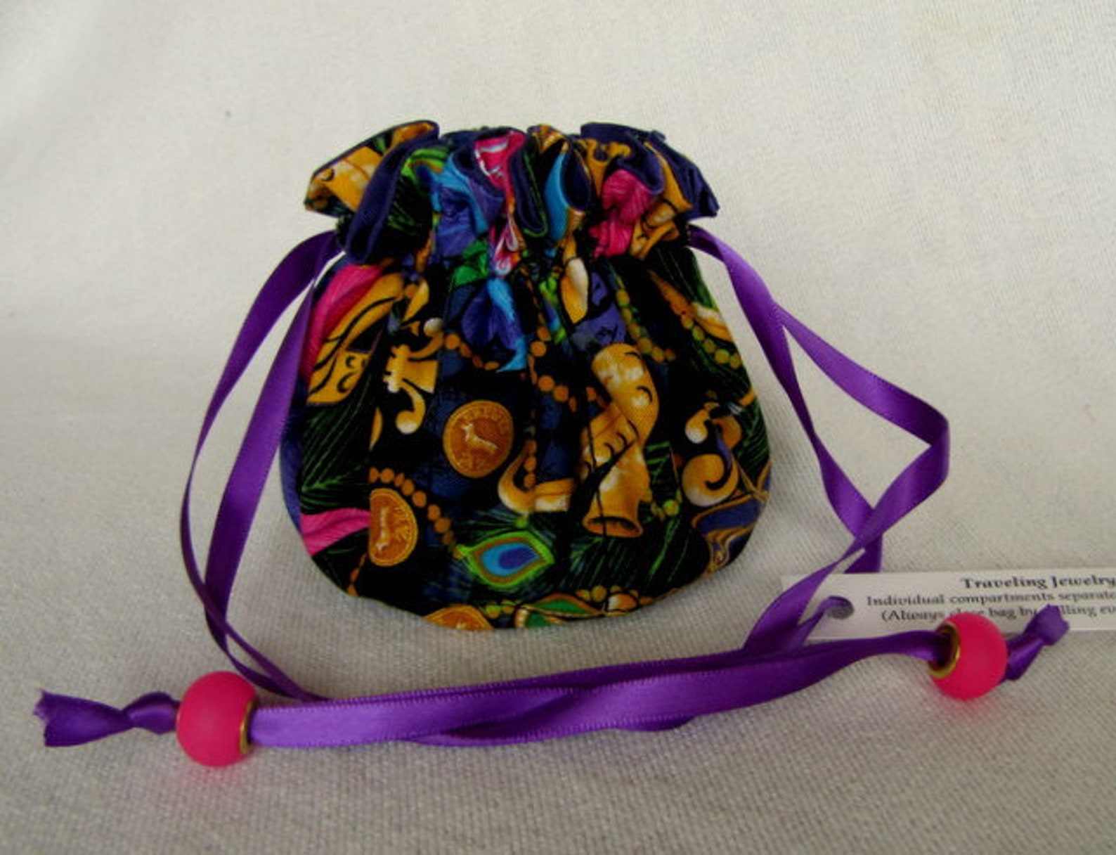 Drawstring Tote Medium Size Jewelry Bag Pouch for - Etsy