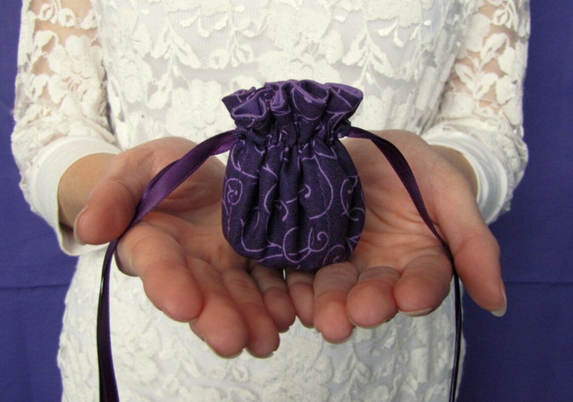 Jewelry Bag Mini Size Drawstring Jewelry Pouch Traveling | Etsy