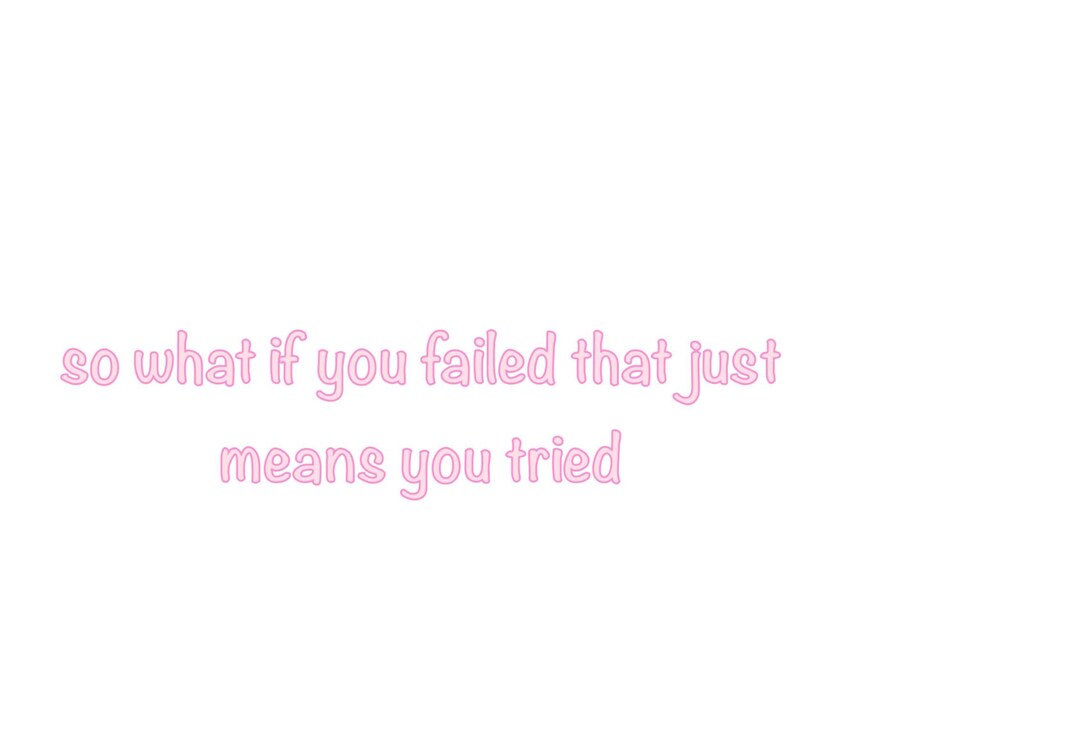 So What If You Failed That Just Means You Tried sticker - Etsy