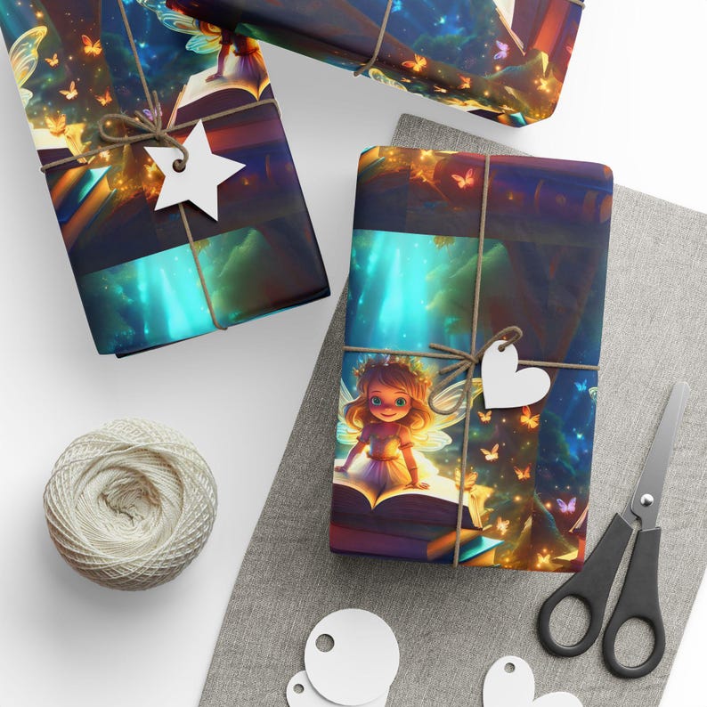 Magical Fairy Wrapping Papers - Etsy