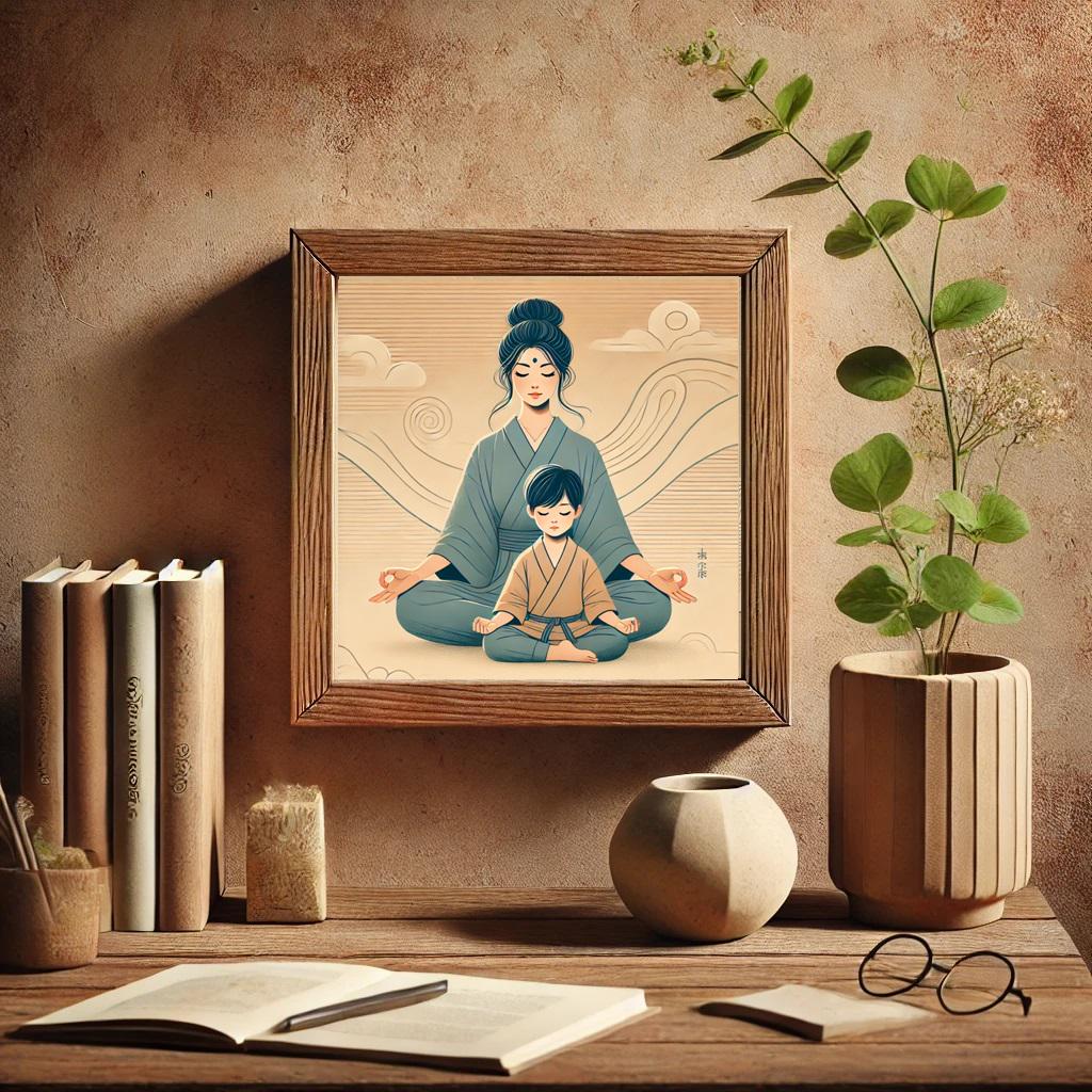 Printable Meditation Art for Parent and Child Calming Mindfulness ...