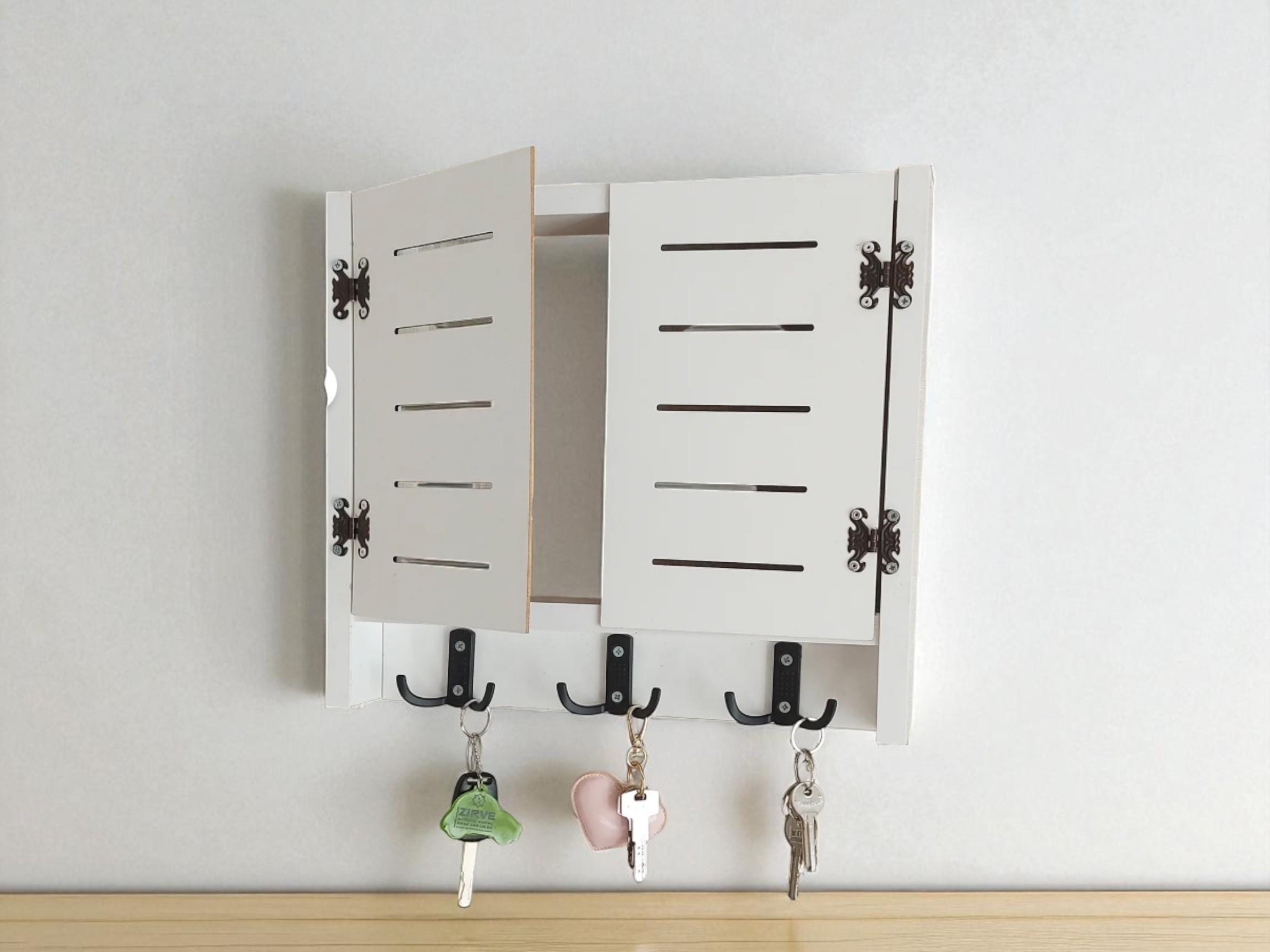 Handmade Decorative Fuse Box Cover – Key Holder & Hidden Electrical ...