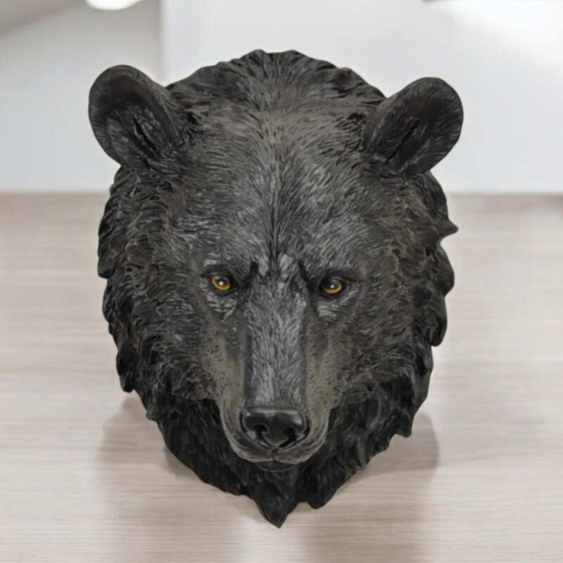 Bear Head Wall Mount - Etsy