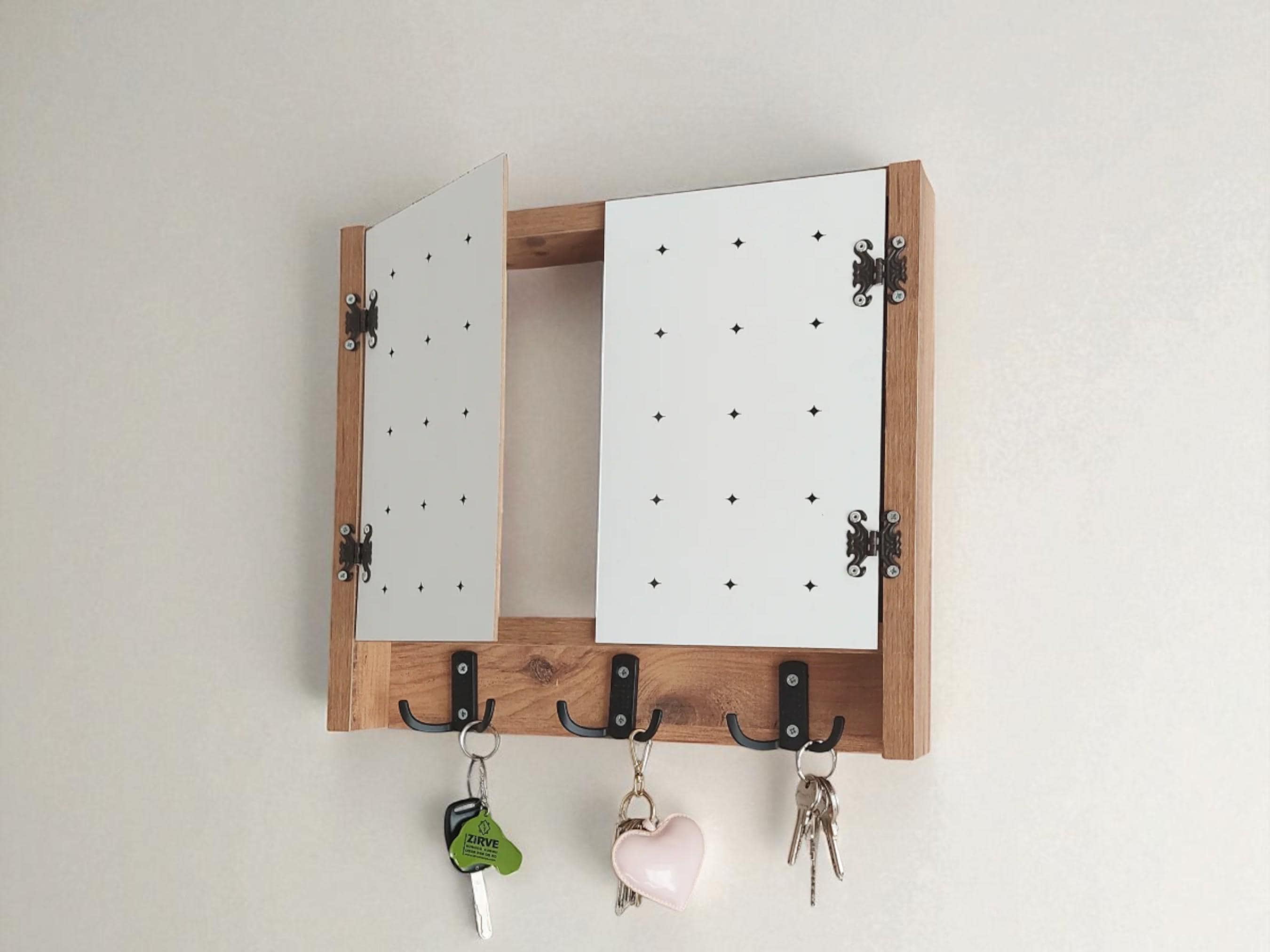 Handmade Decorative Fuse Box Cover – Key Holder & Hidden Electrical ...