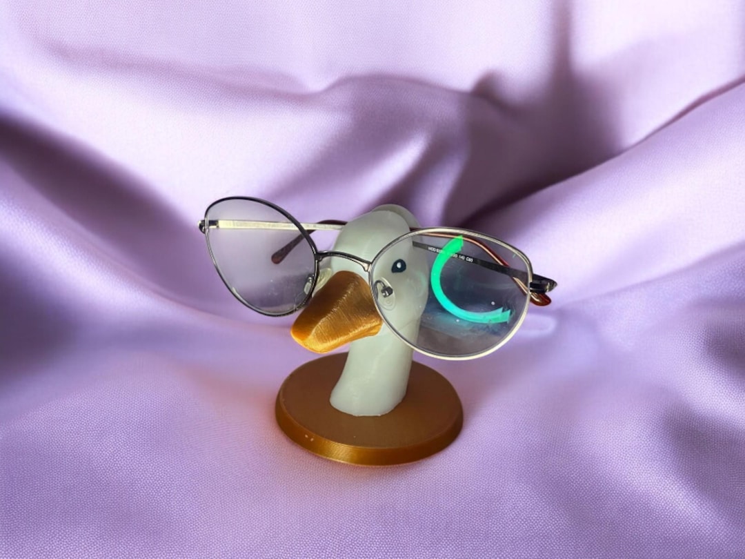 Handmade Duck Glasses Holder, Decorative Eyewear Stand, Unique Desk ...