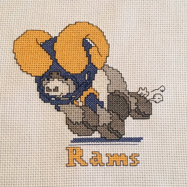 Nfl Cross Stitch Pattern - Etsy