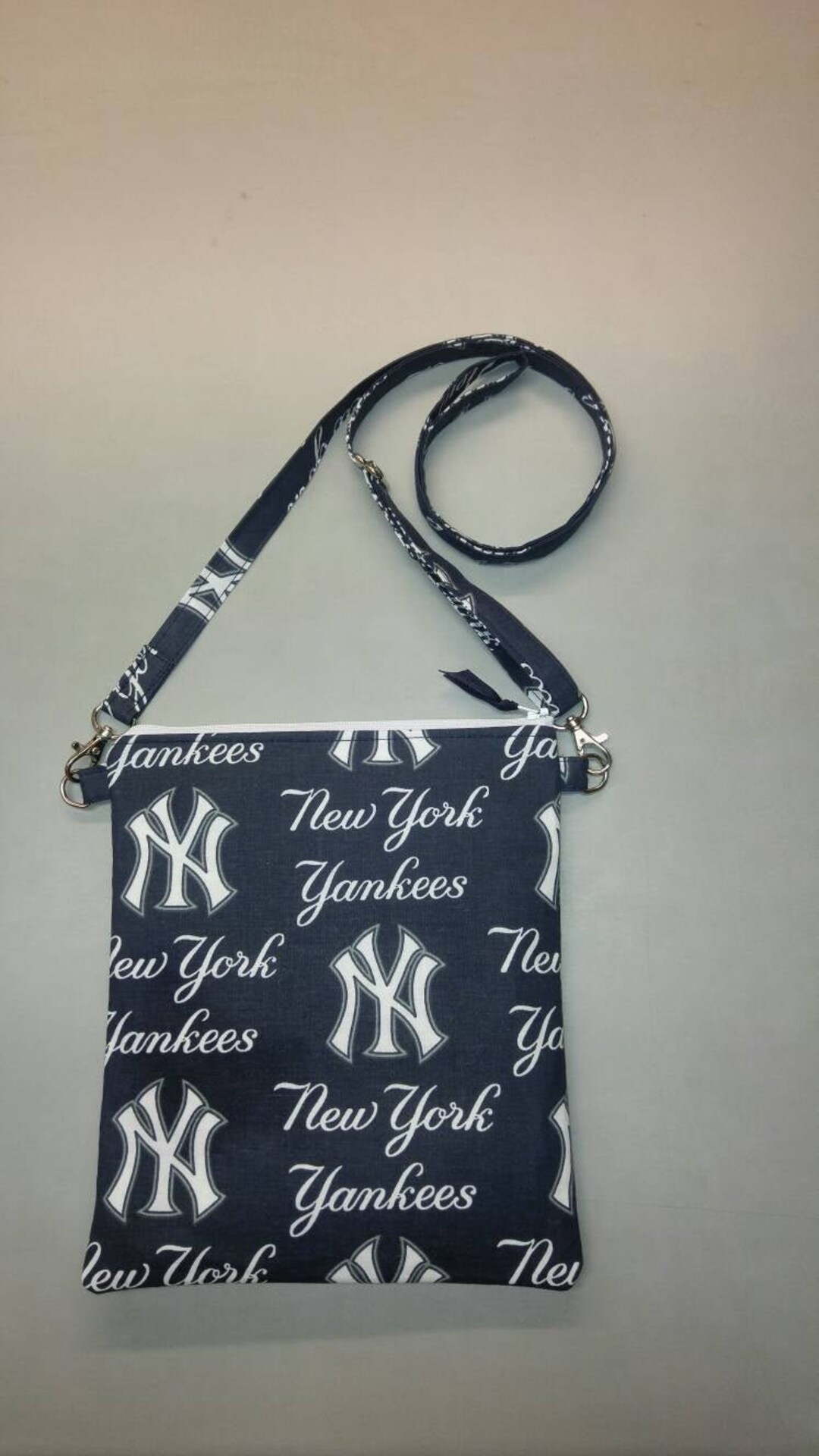 New York Yankees Purse Messenger Bag With Adjustable Strap - Etsy
