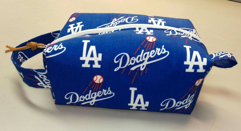 Los Angeles Dodgers Handmade Toiletry Kit Shave Kit Makeup - Etsy