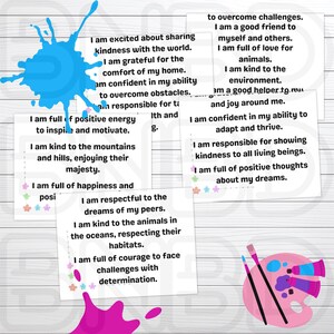 63 300+ Positive Affirmations for Kids, Daily Affirmations, Affirmation ...