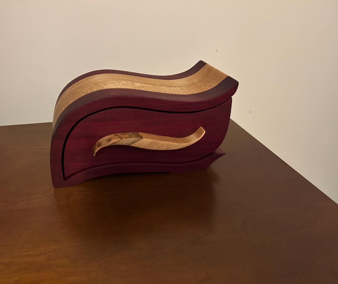 Bandsaw Box, Jewelry Box, Keepsake Box - Etsy