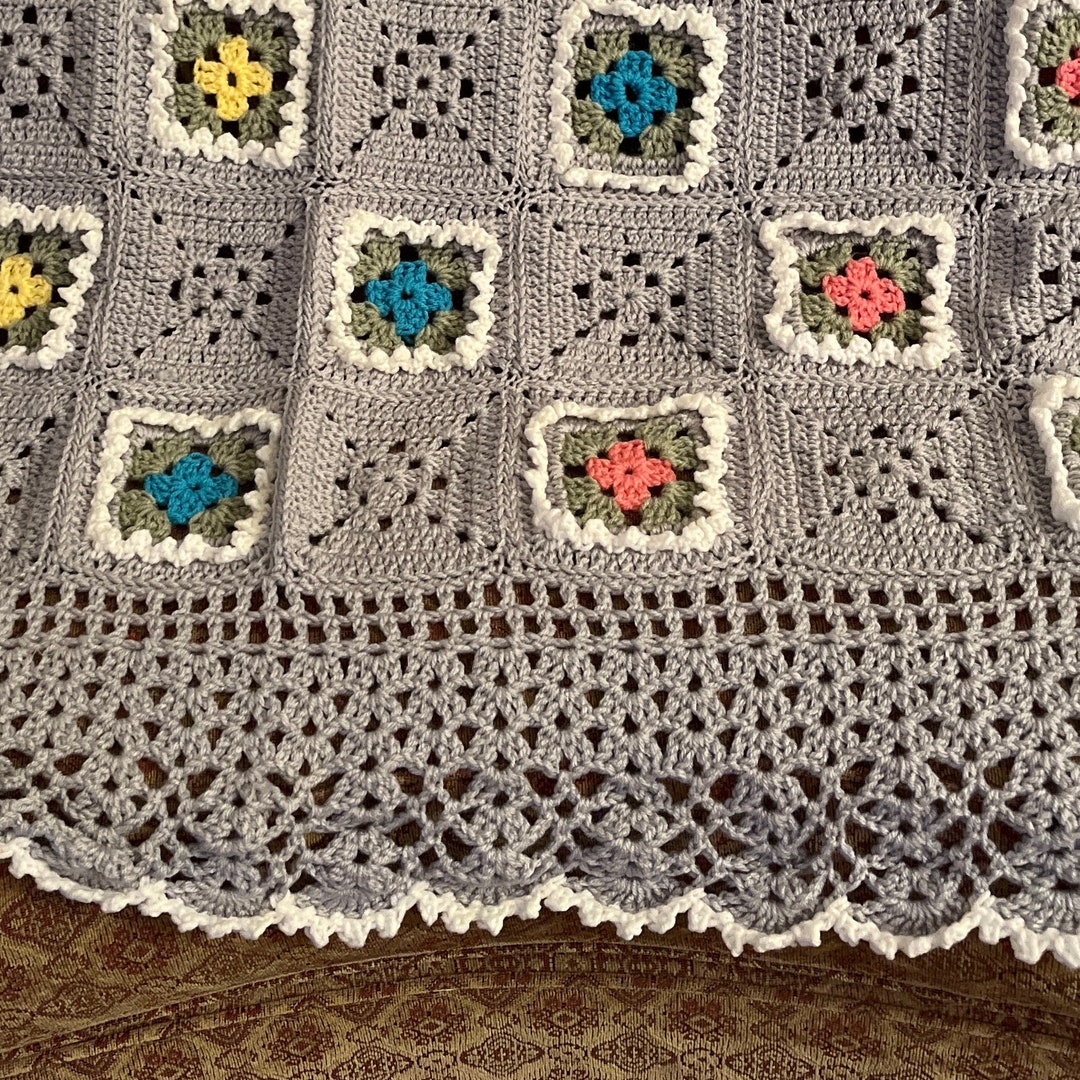 Crochet Classic Shells Afghan - Etsy