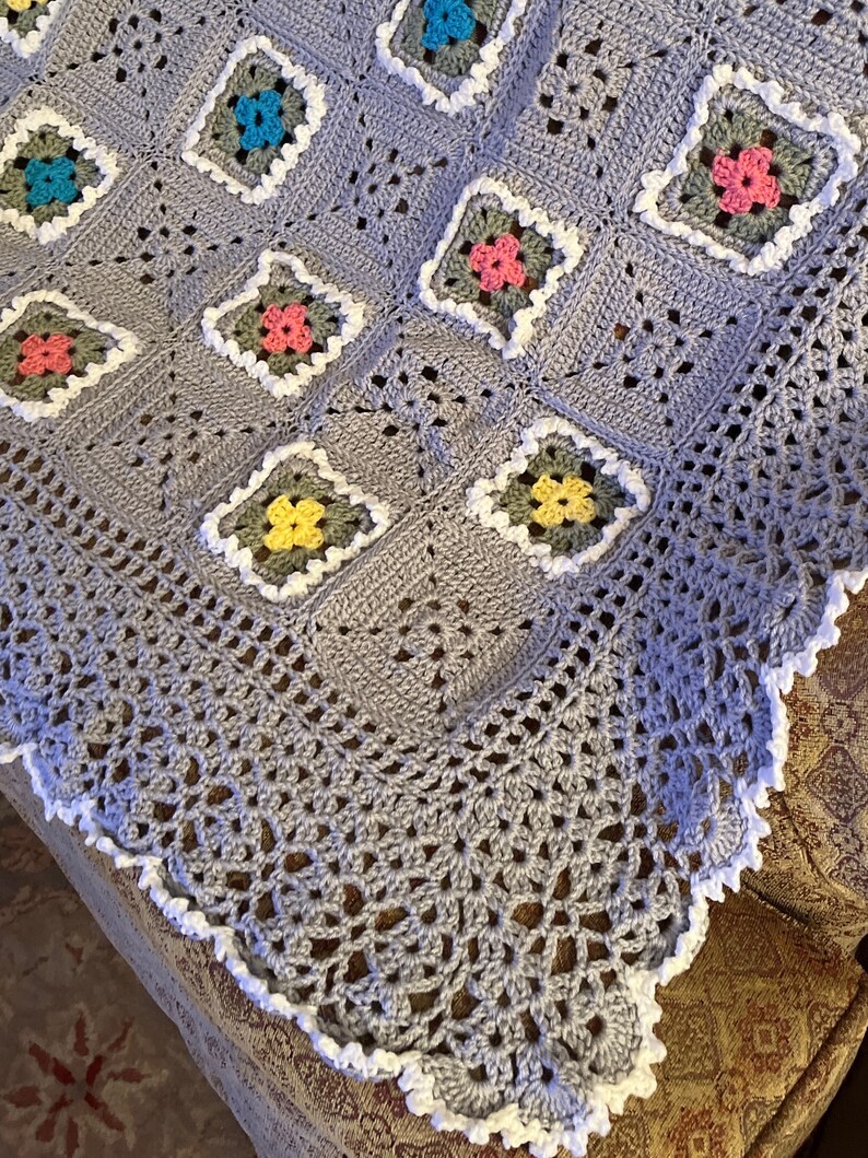 Crochet Classic Shells Afghan - Etsy