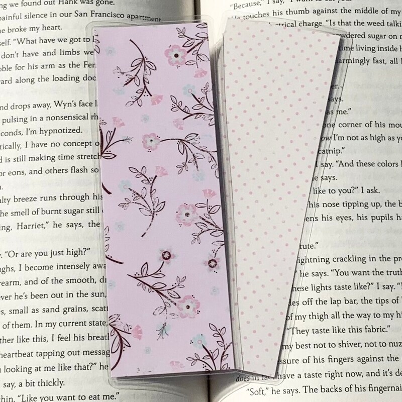 Laminated Bookmark - Etsy