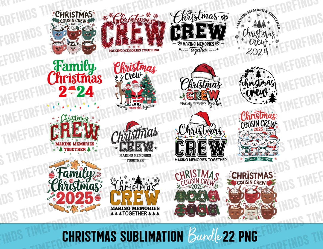 Christmas Crew Png Bundle, Funny Christmas Png , Funny Kids Christmas ...
