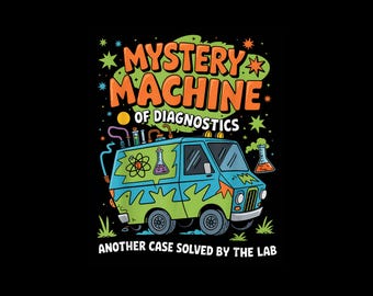 45+ Lab Week 2025 Mystery Machine Png, Mystery Machine of Diagnostics ...