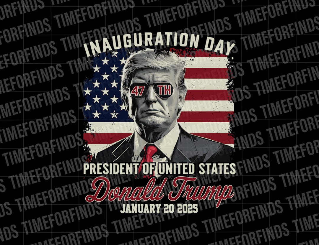 Donald Trump Inauguration Day 2025 Png, 47th US President Inauguration ...