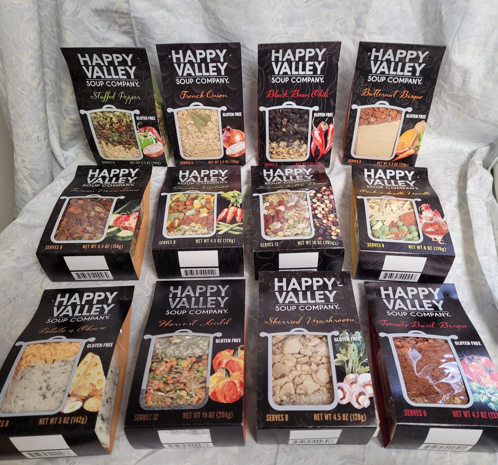 Soup Sampler Box; 12 Different Kinds of Delicious Soups! Hearty ...