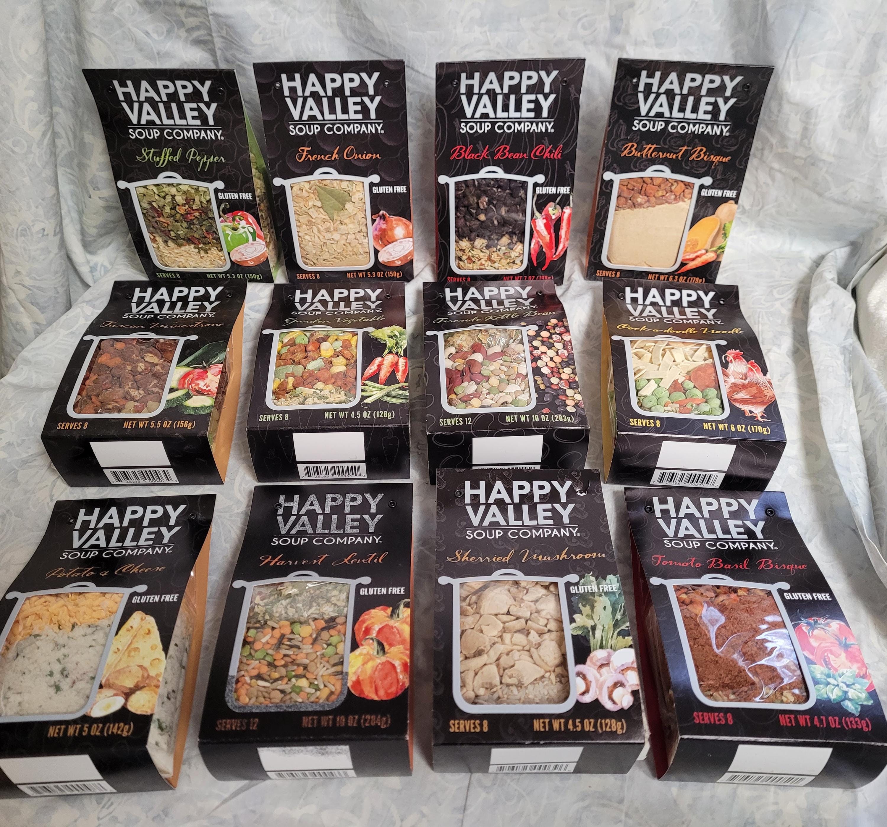 Soup Sampler Box; 12 Different Kinds of Delicious Soups! Hearty ...