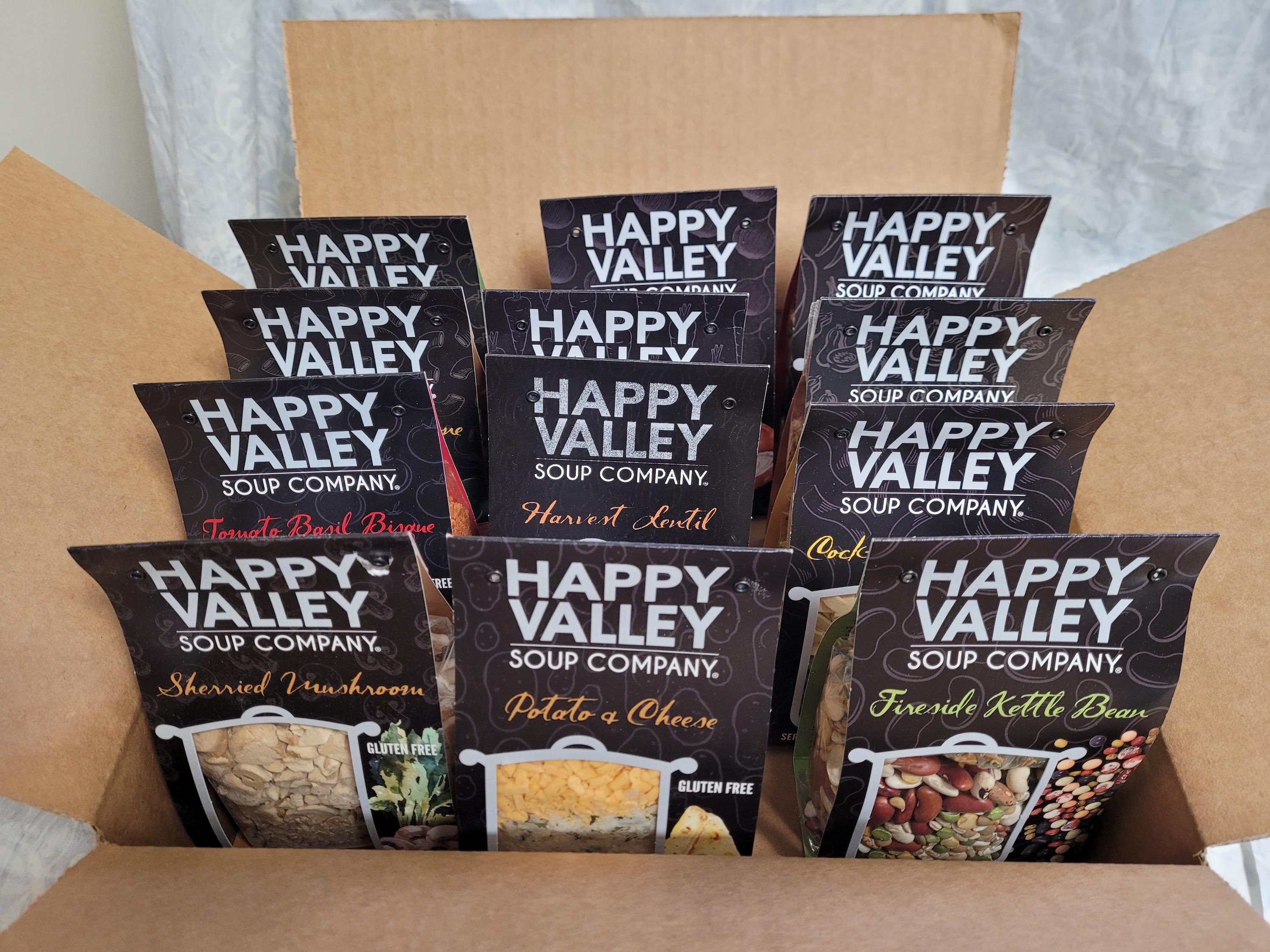Soup Sampler Box; 12 Different Kinds of Delicious Soups! Hearty ...