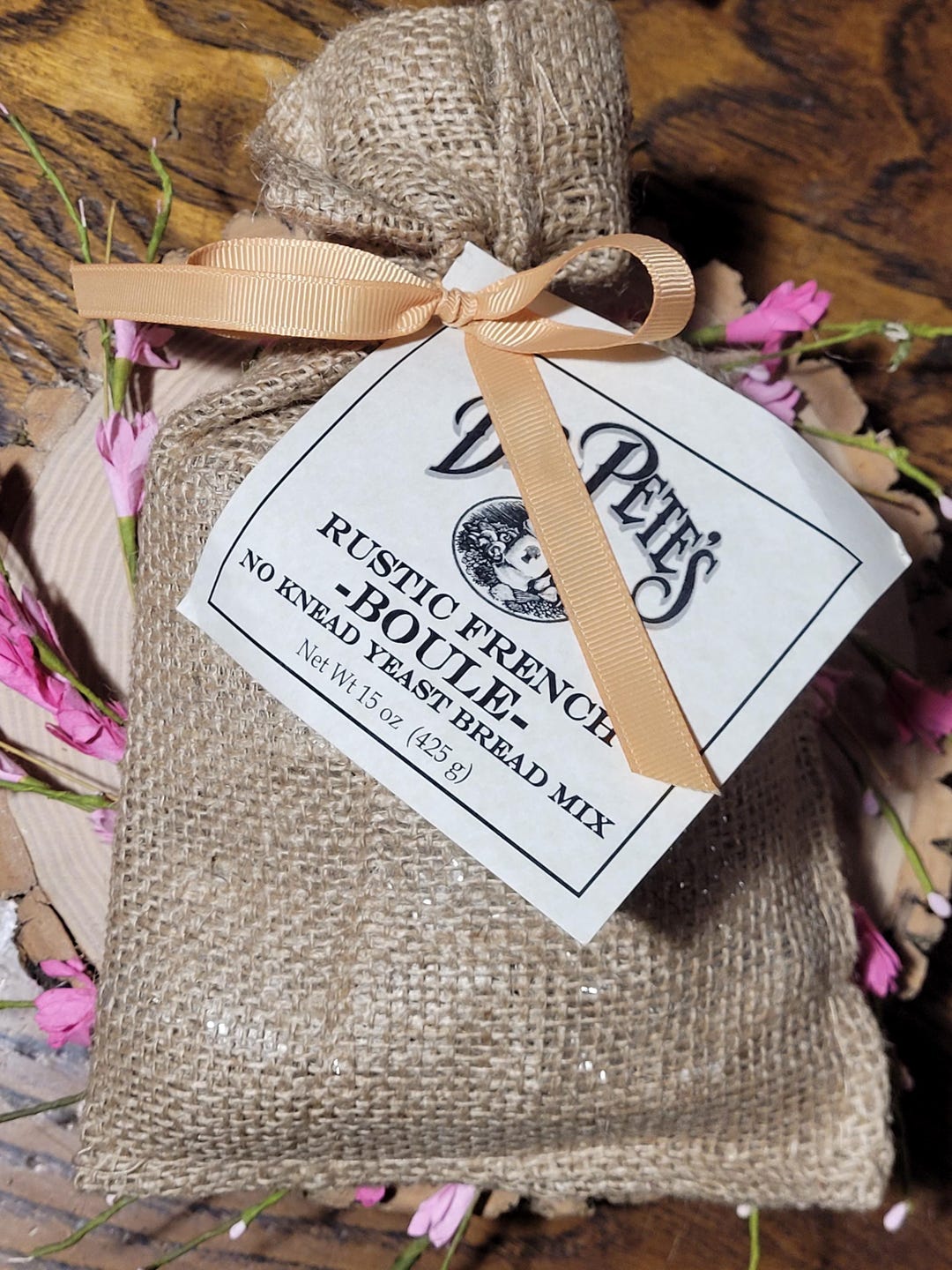 Dr. Pete's Rustic French Boule Bread Mix- No Preservatives, Easy to ...
