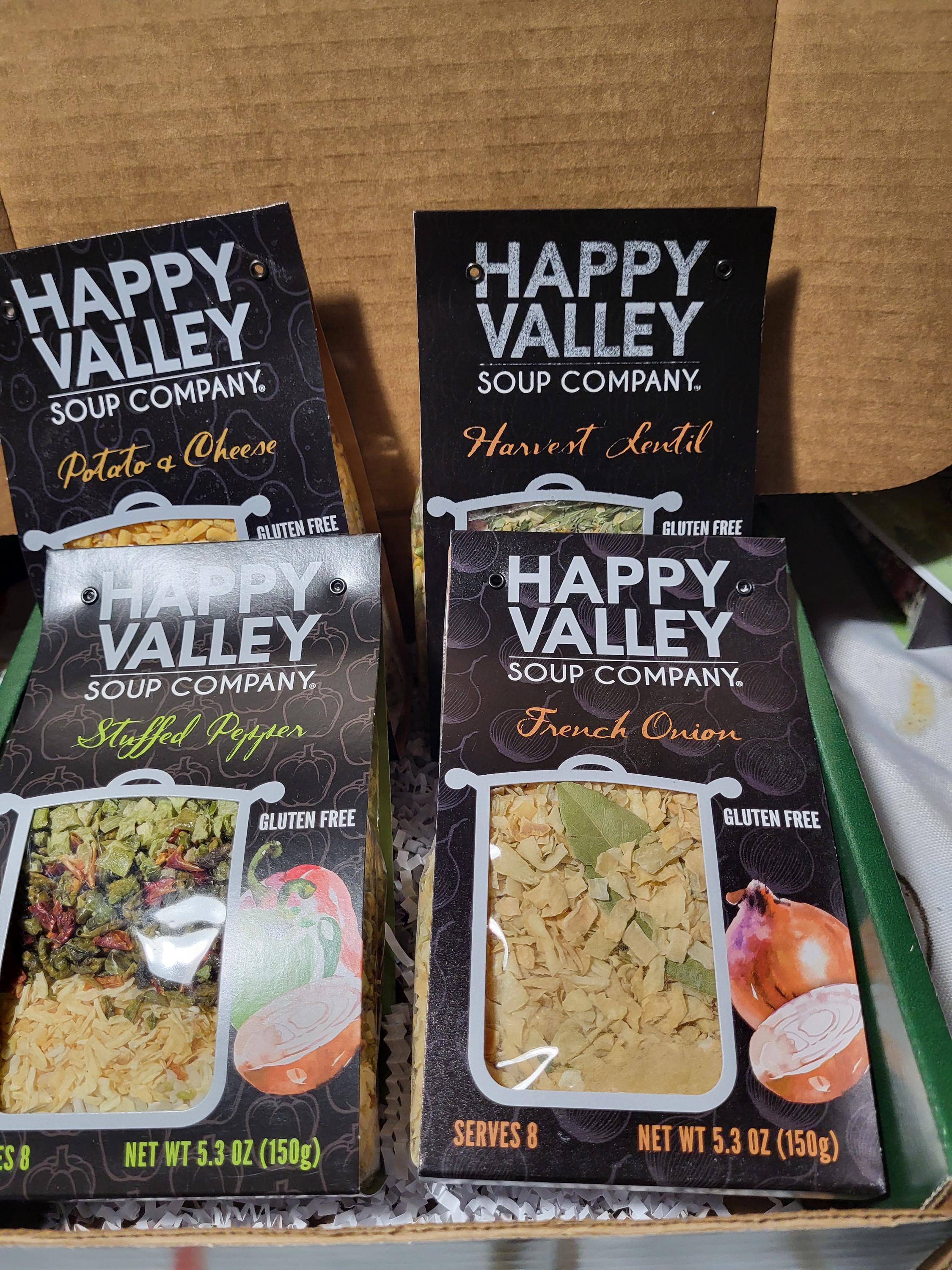 Gift Box Set 2 - Soups On! 4 Different Soup Mixes, Packaged to Give or ...