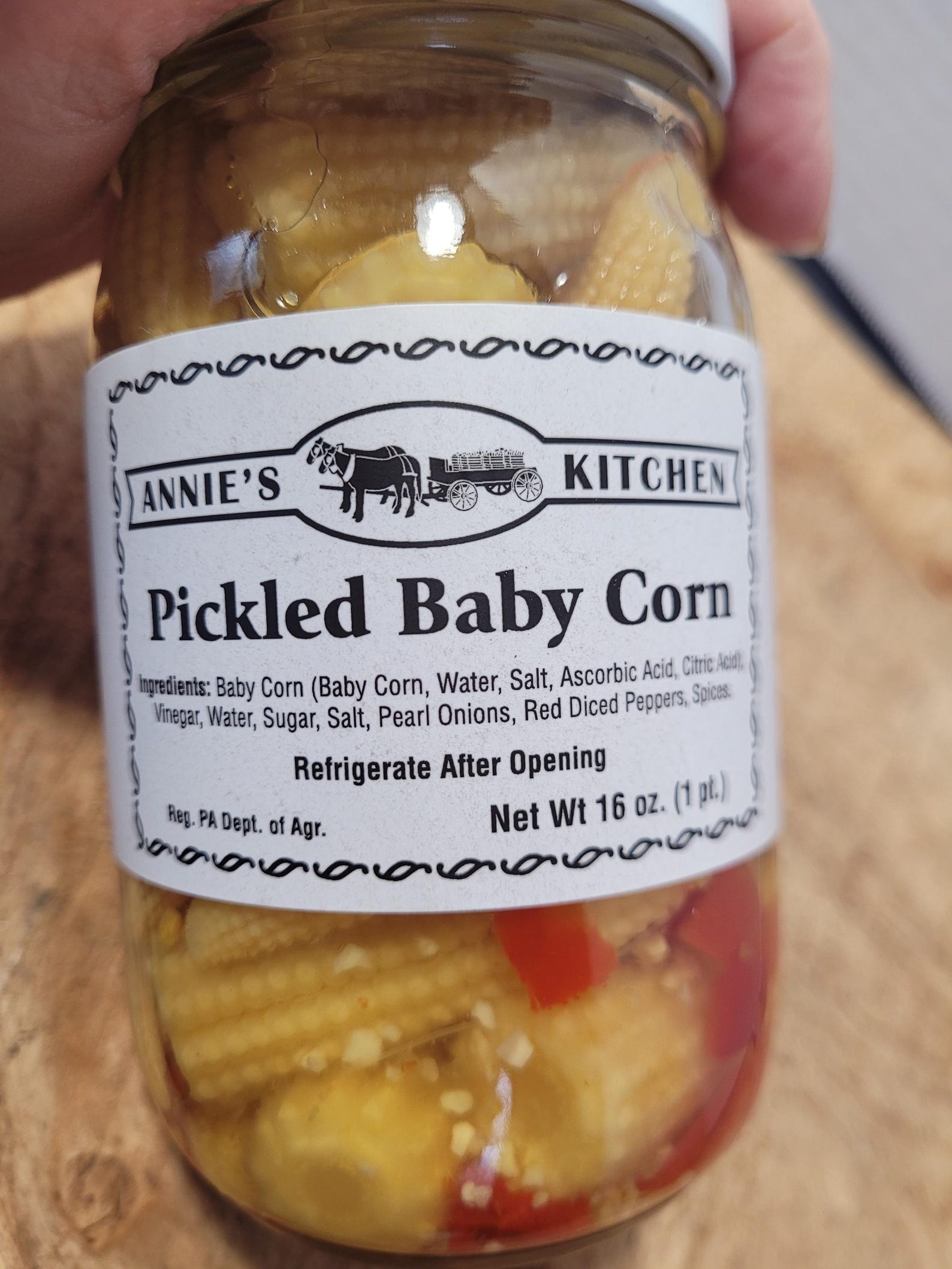 Pickled Baby Corn! - Small Batch Canning, so Yummy! Corny Card ...