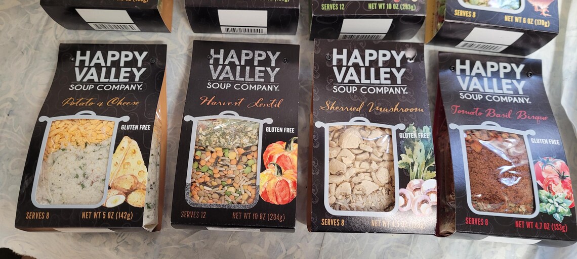 Soup Sampler Box; 12 Different Kinds of Delicious Soups! Hearty ...