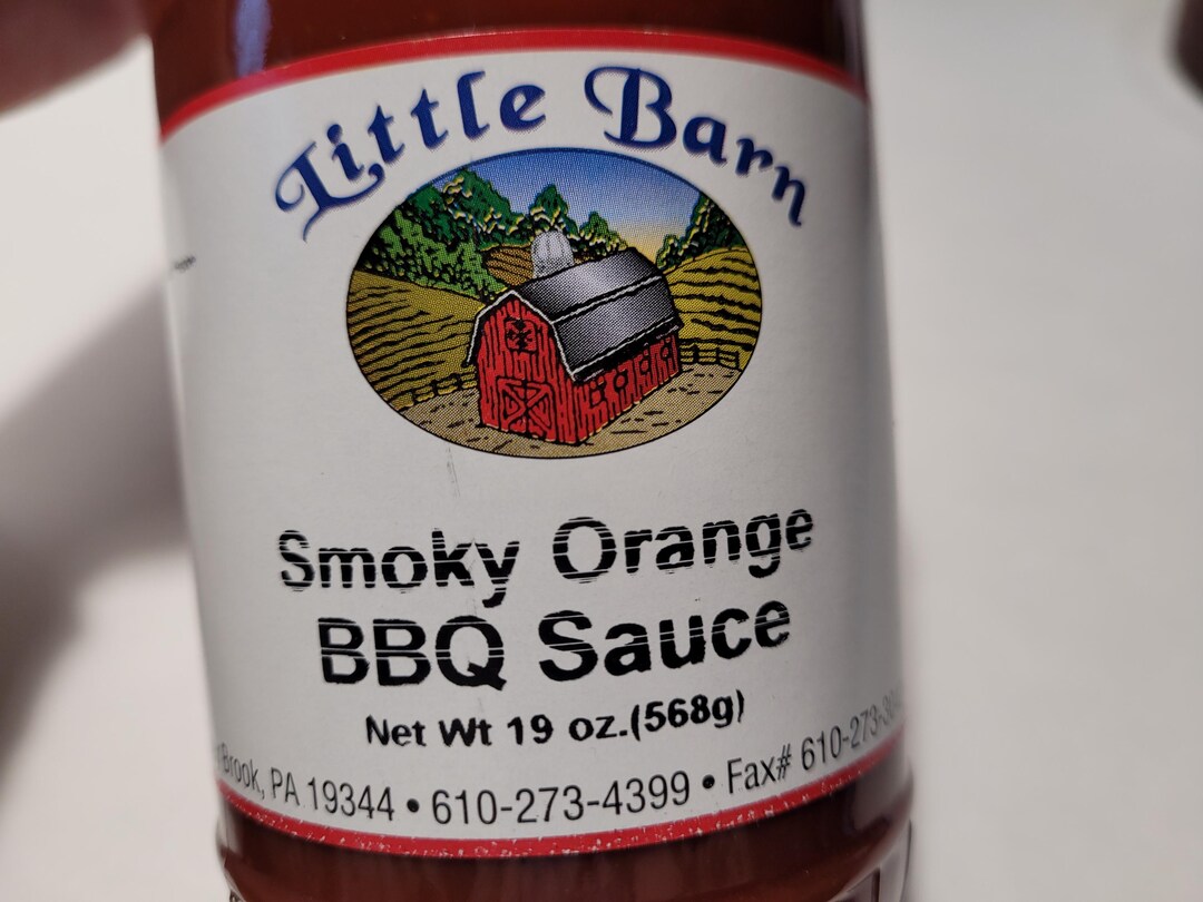 Smoky Orange BBQ Sauce - 19 Oz Bottle - Etsy