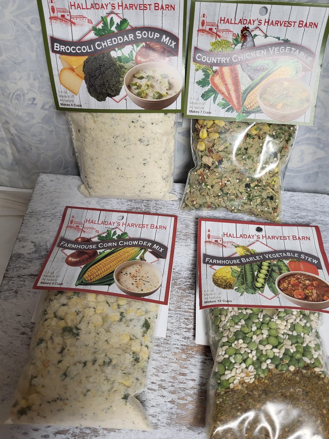 Gift Box - Eat Your Soup! 4 Different Soup Mixes, Packaged to Give or ...
