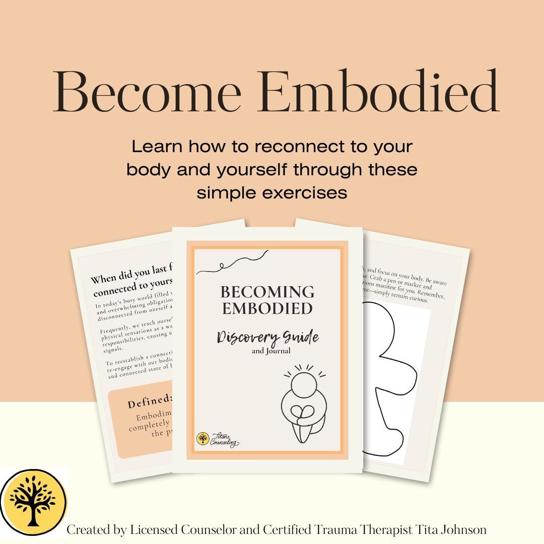 Embodied Journal and Discovery Guide - Etsy