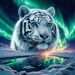 Mystical White Tiger Digital Files - Etsy