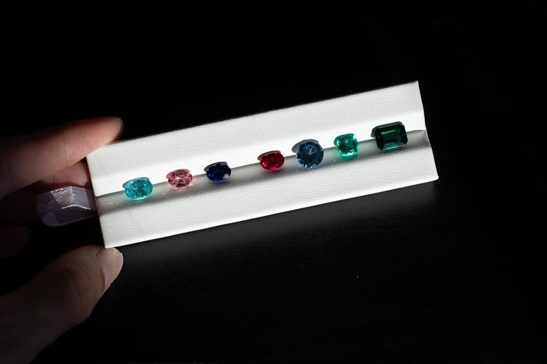 Pigeon Blood Red Lab Ruby, Oval Cut Czochralski Ruby - Etsy