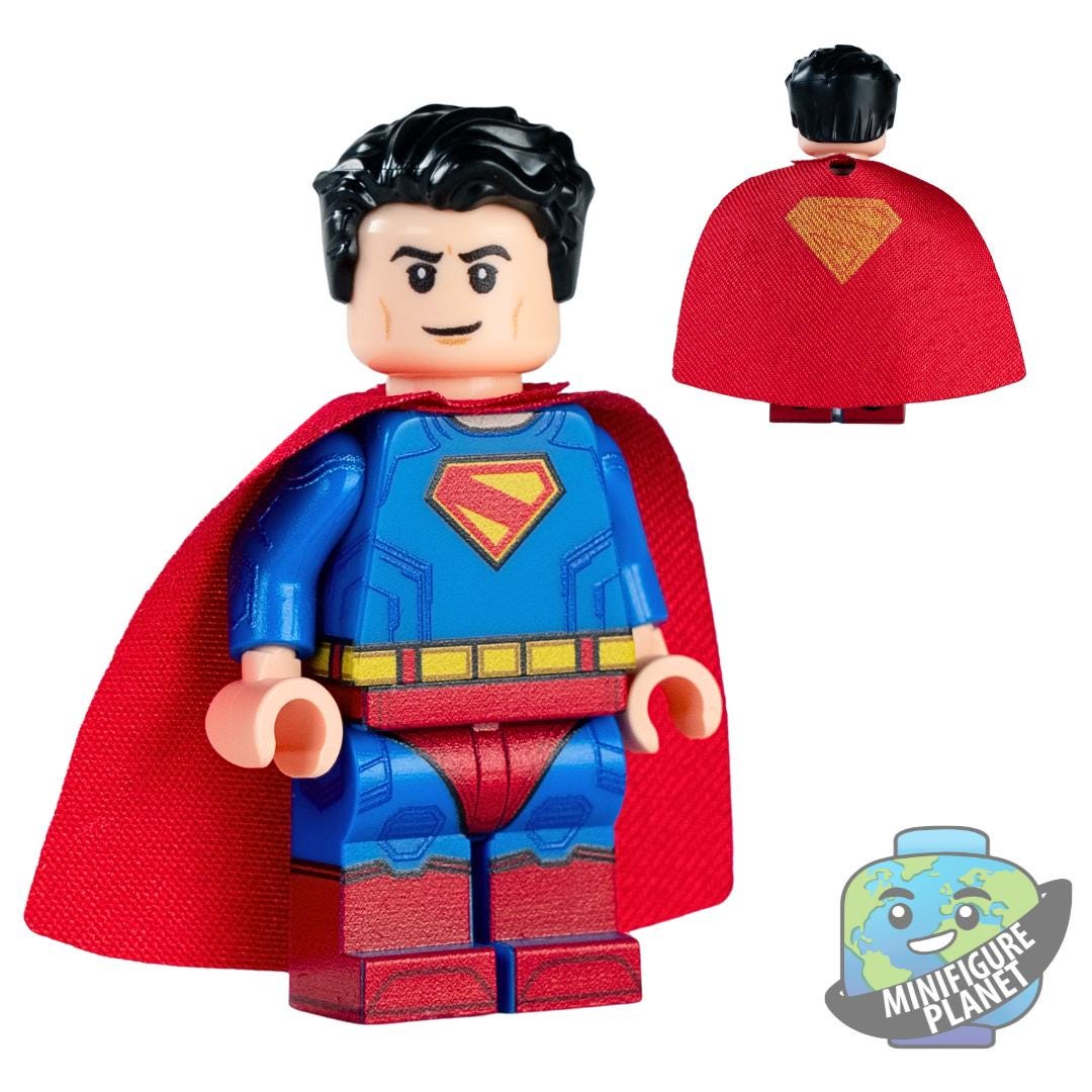 Lego Man of Bricks - Custom UV Printed Figure - Etsy