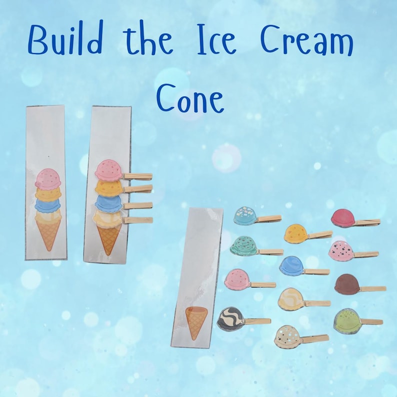 Build the Ice Cream Cone Task Box - Etsy