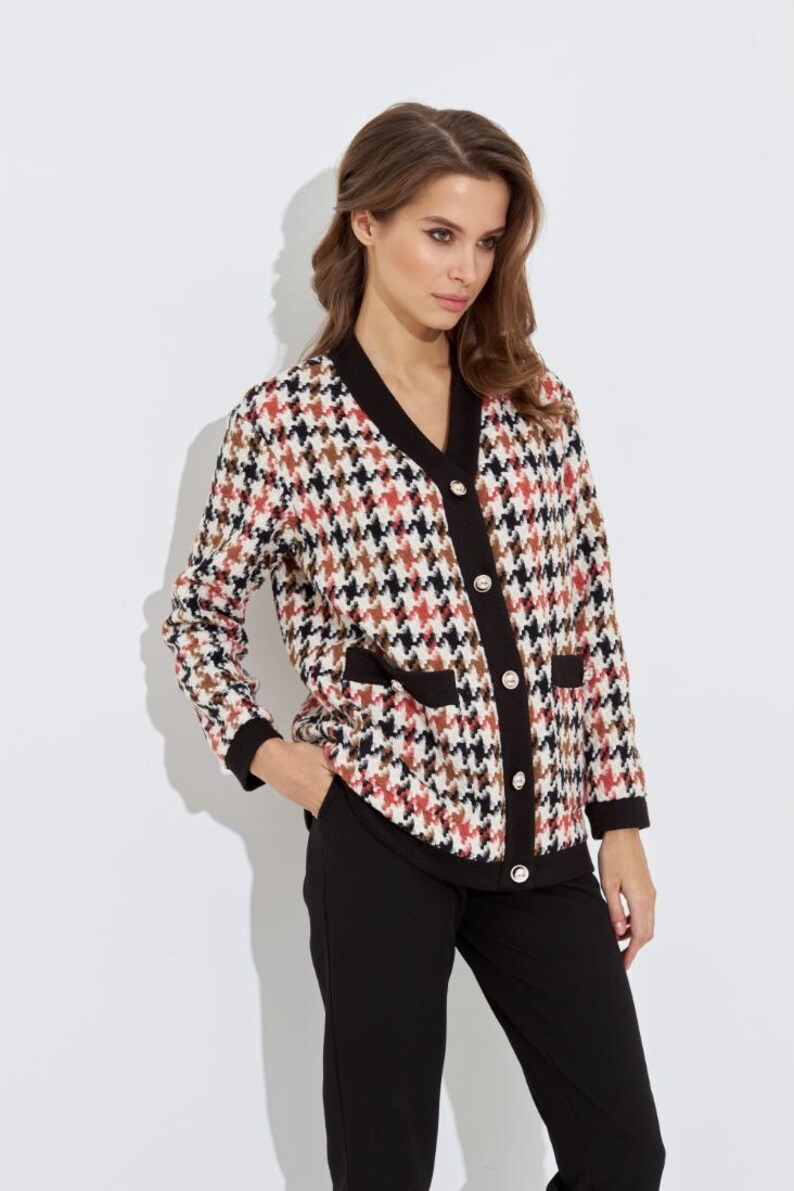 Cardigan Sewing Pattern for Women Easy DIY Knit Cardigan Sizes XXS-XXL ...