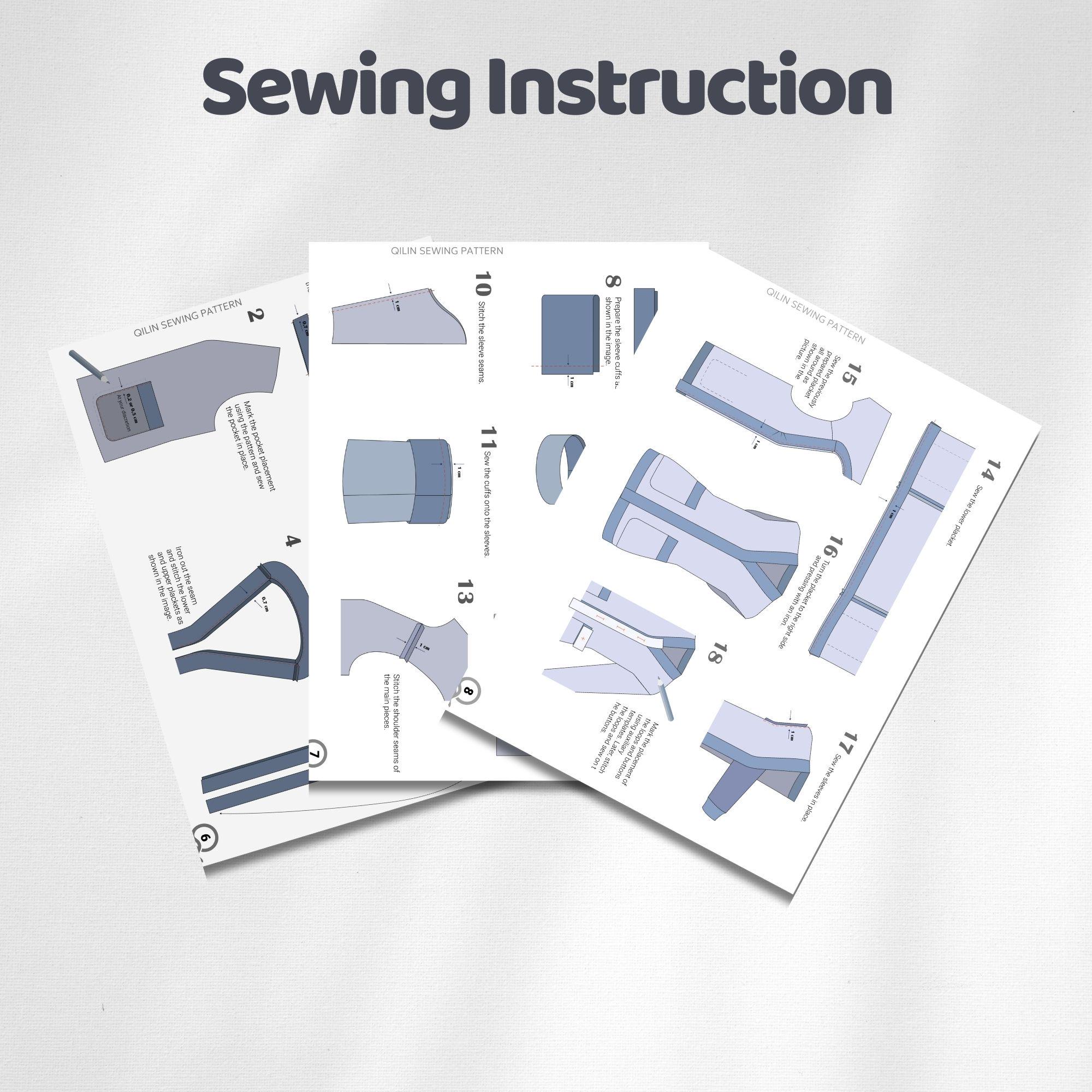Cardigan Sewing Pattern for Women Easy DIY Knit Cardigan Sizes XXS-XXL ...