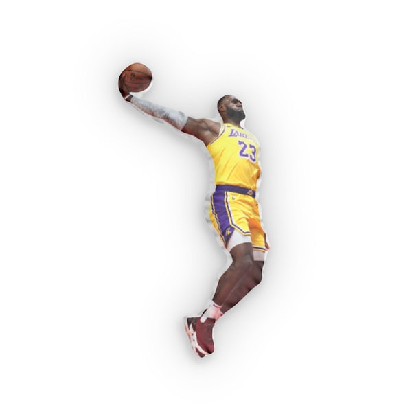 Lebron James Pillow - Etsy