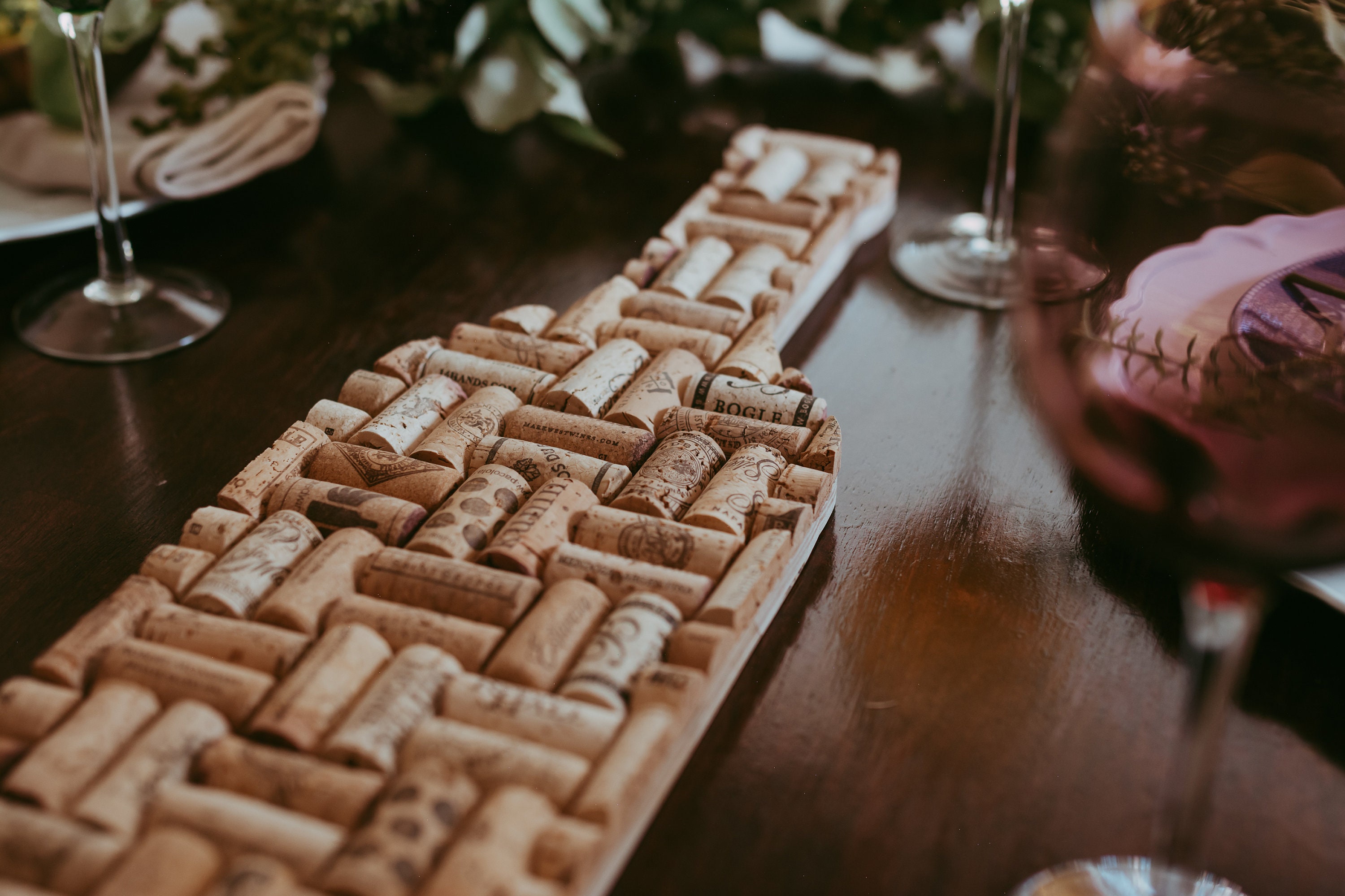 Wine cork trivet wine gift rustic table decor | Etsy