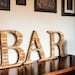 Wine Cork Bar Sign for Home Bar - Wedding Bar Sign - Etsy