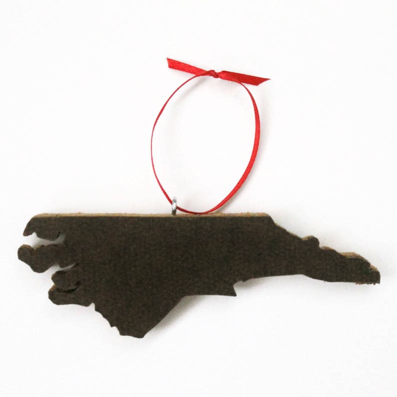 North Carolina Wine Cork Ornament - State Ornaments Personalized - Gift ...